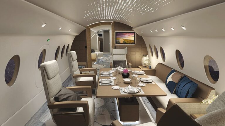 BlueSky News - A new vision for corporate jet cabins - Camber Aviation ...